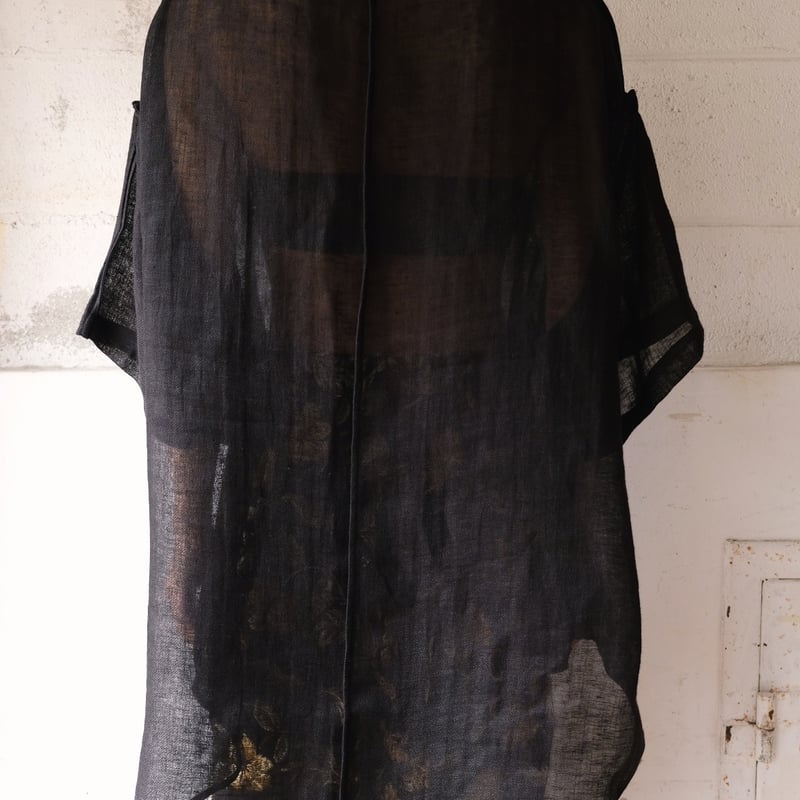 linen gawze T-shirt | ERiKOKATORi linen gawze T-shirt | ERiKOKATORi