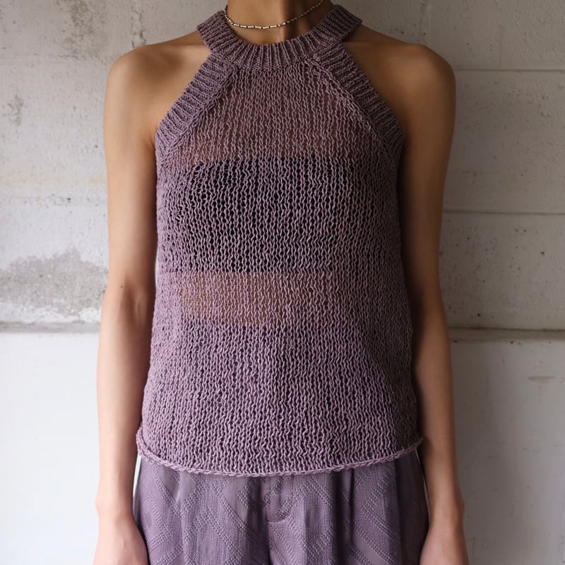 konjac knit tank top | ERiKOKATORi konjac knit tank top | ERiKOKATORi