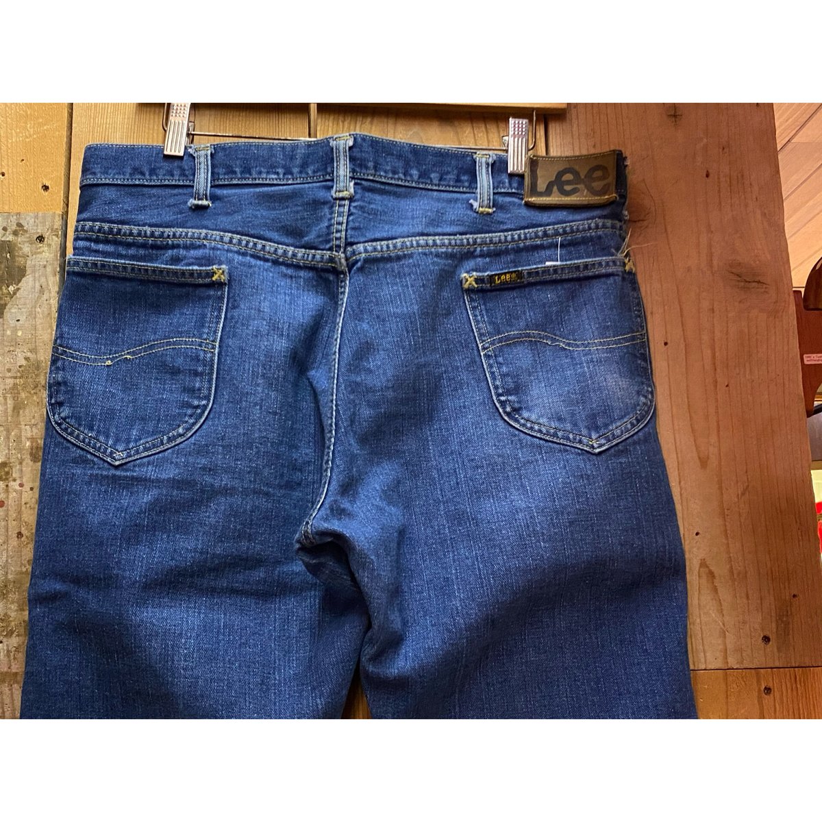 1970s "Lee 200 Side Black Label" Vintage Denim ...