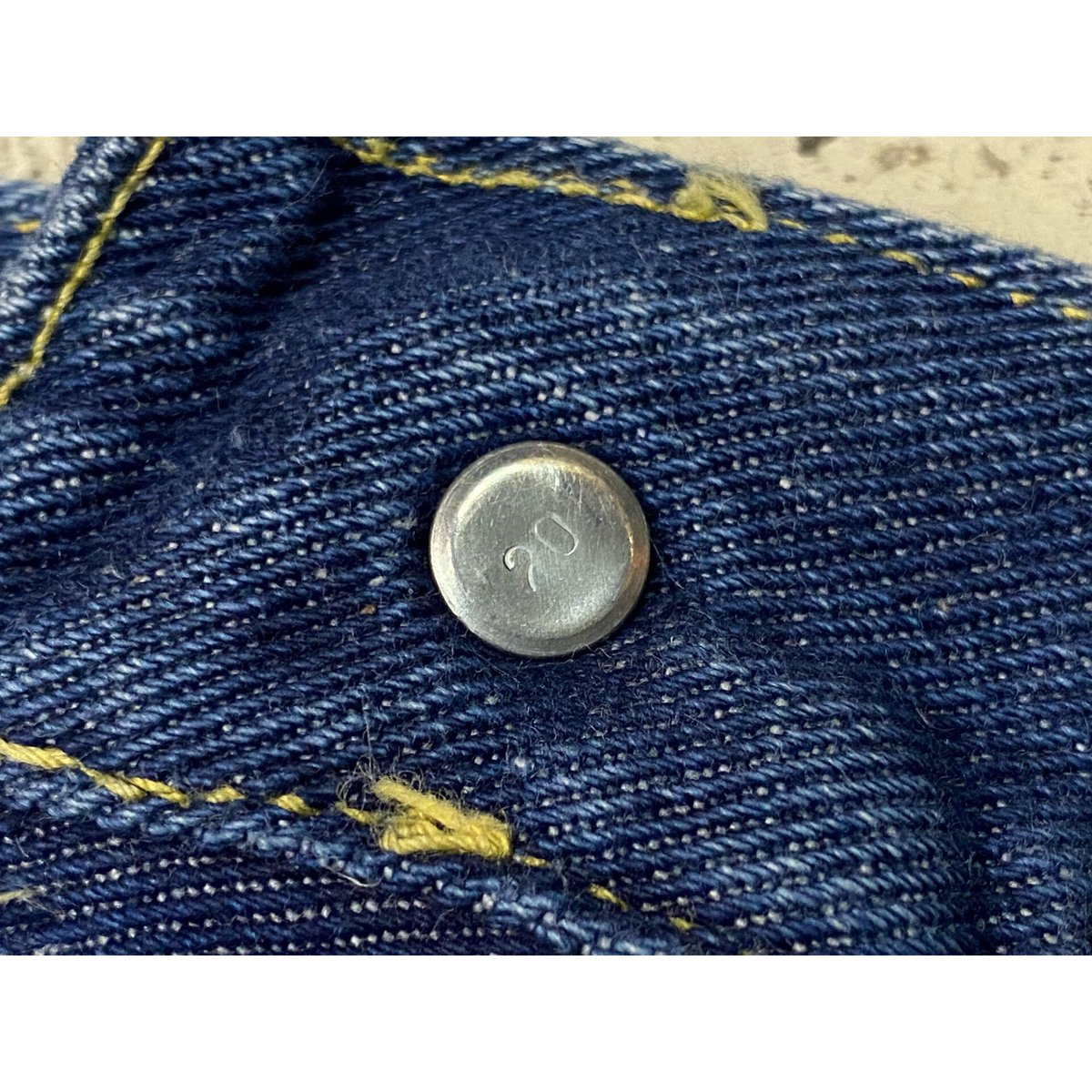 1970s "Lee 200 Side Black Label" Vintage Denim ...