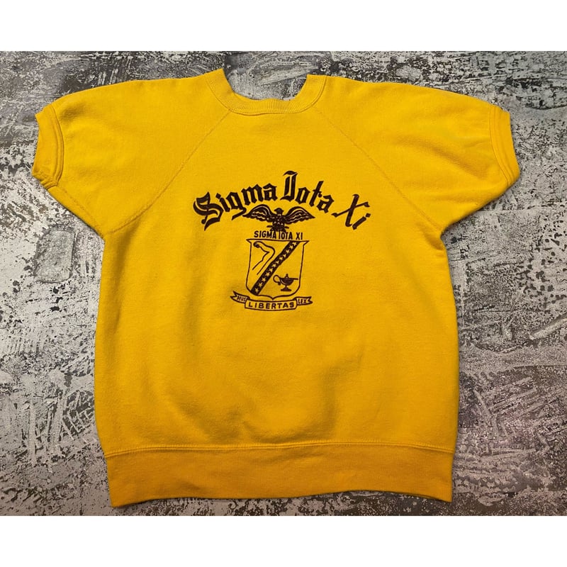 1960s S/S Vintage Frock Print Sweat Shirt Siz 1960s S/S Vintage Frock Print Sweat Shirt Siz