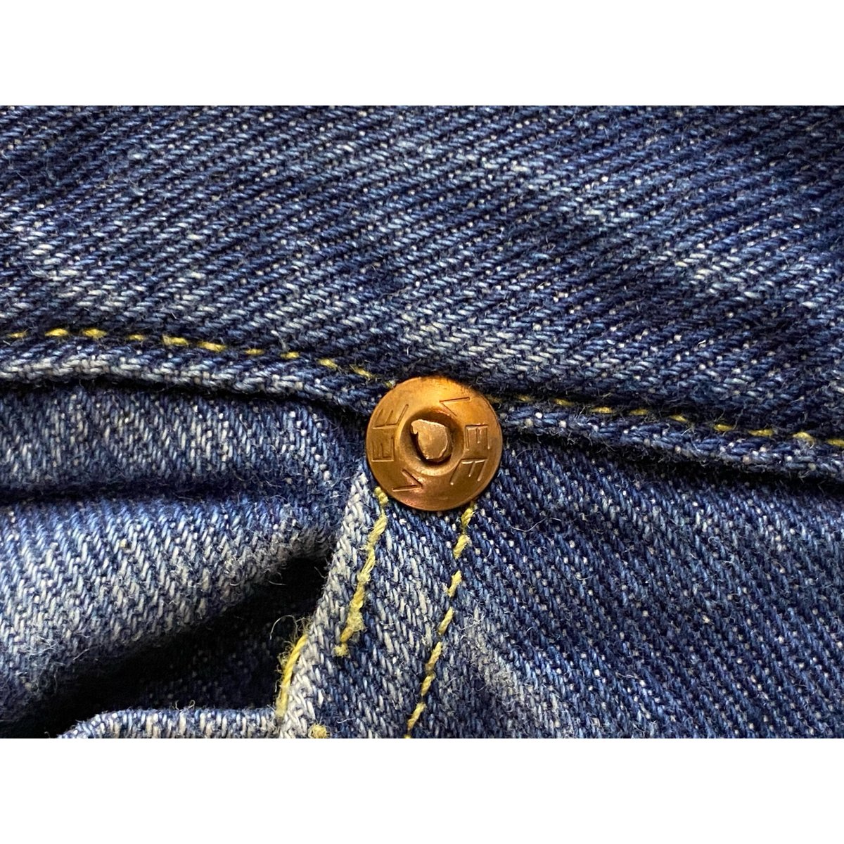 1970s "Lee 200 Side Black Label" Vintage Denim ...