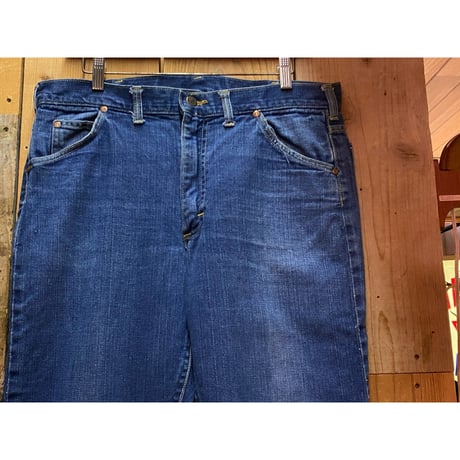 1970s "Lee 200 Side Black Label" Vintage Denim ...