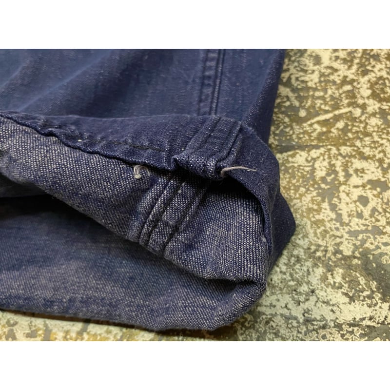 ②1950s U.S.Navy Denim Dungaree Utility Trouser ②1950s U.S.Navy Denim Dungaree Utility Trouser