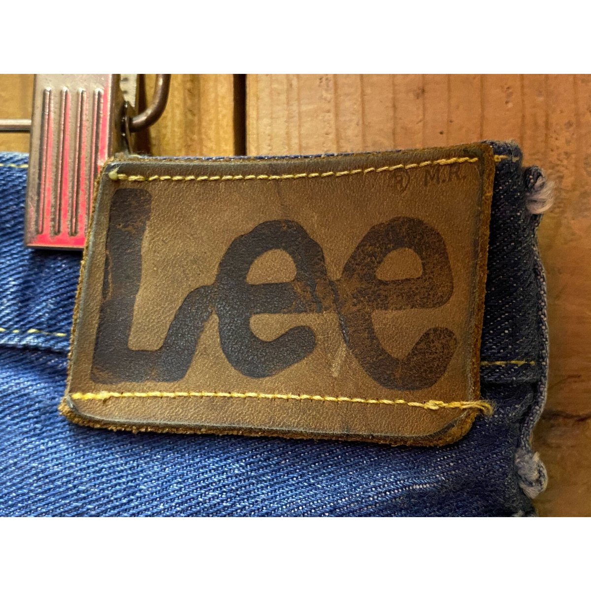 1970s "Lee 200 Side Black Label" Vintage Denim ...