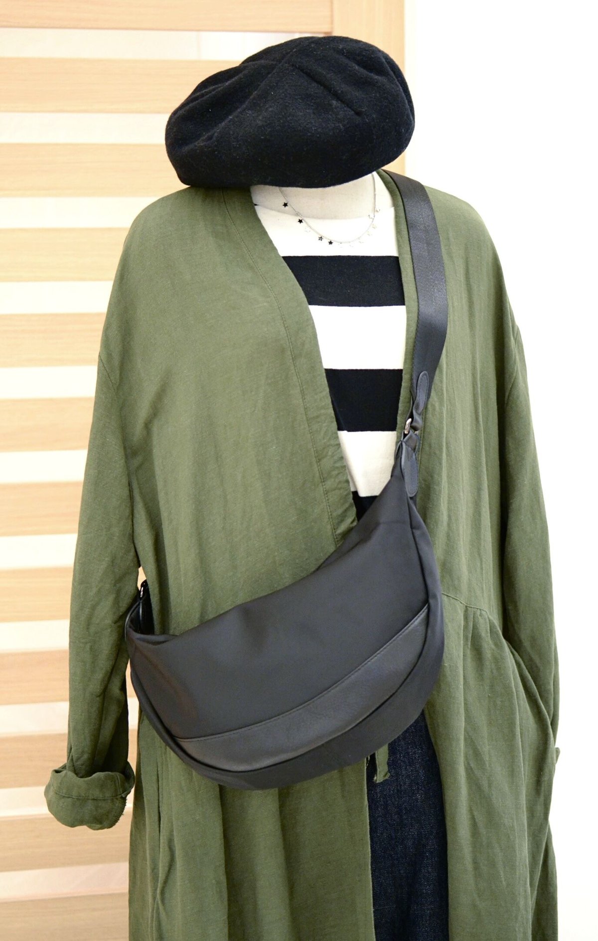 【再入荷！】Half Moon Nylon Shoulder ︎Lsize ︎ | OctaH...