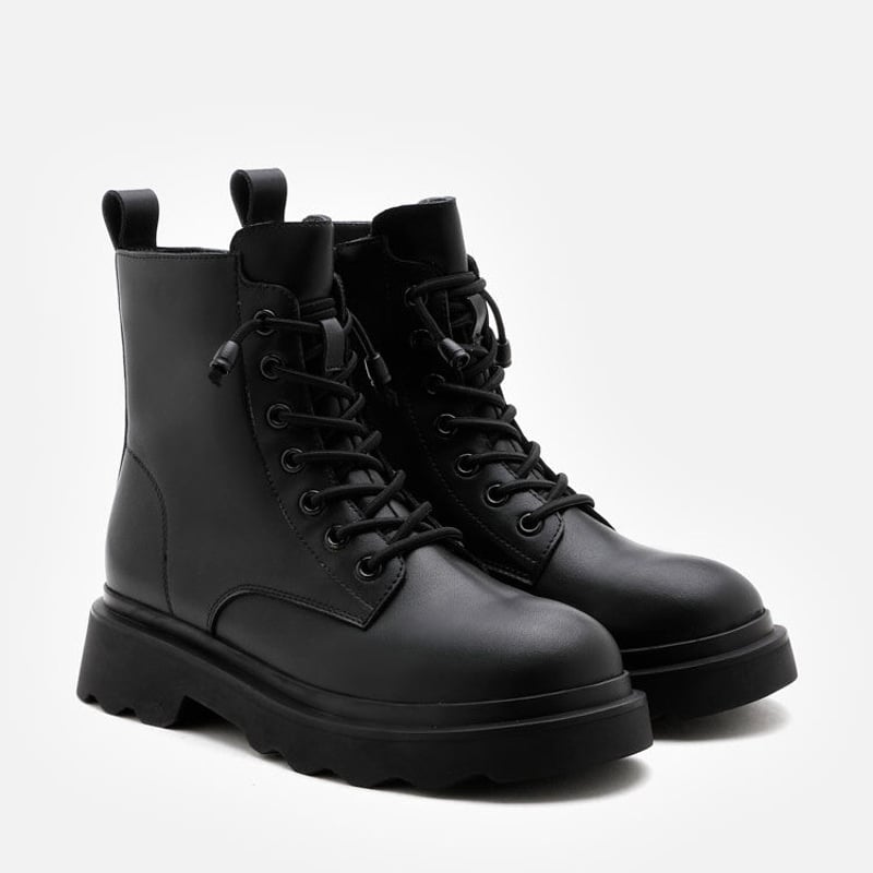 Lace up Boots【996-2】✴︎Black✴︎ | OctaHotel Onlin Lace up Boots【996-2】✴︎Black✴︎ | OctaHotel Onlin