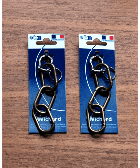 liso WICHARD + MILITARY PARTS KEY RING | 山口ストアー