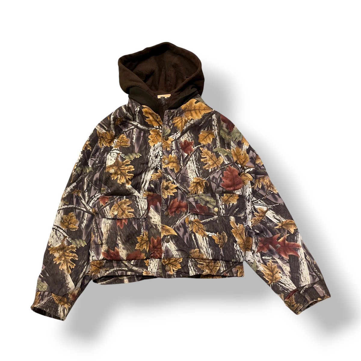 Real Tree Camouflage Fake Layered Blouson | 古着屋...