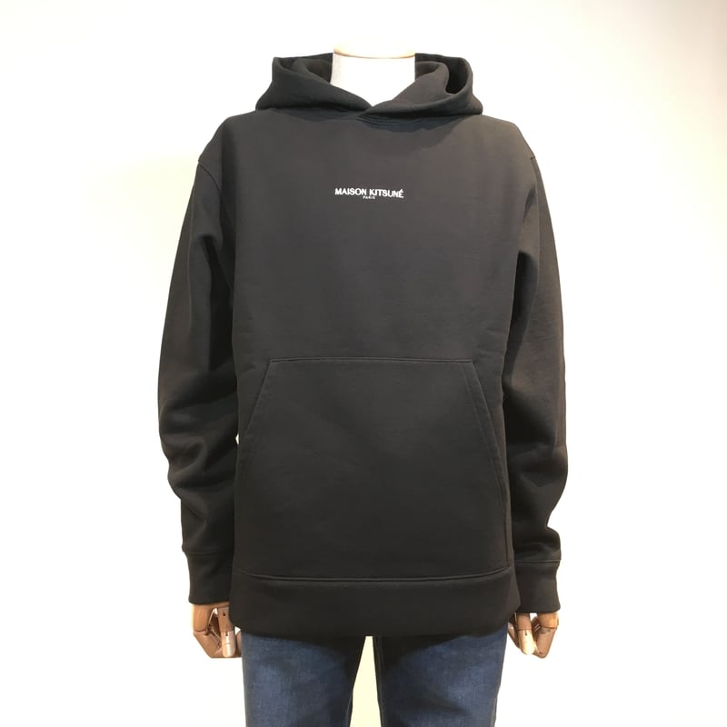 MAISONKITSUNE エンブロイダリー コードレス フーディー ユニ MAISONKITSUNE エンブロイダリー コードレス フーディー ユニ