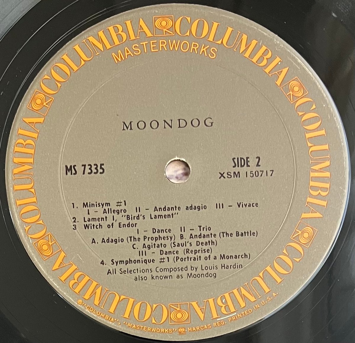 Moondog - Moondog [LP][Columbia Masterworks] (U...