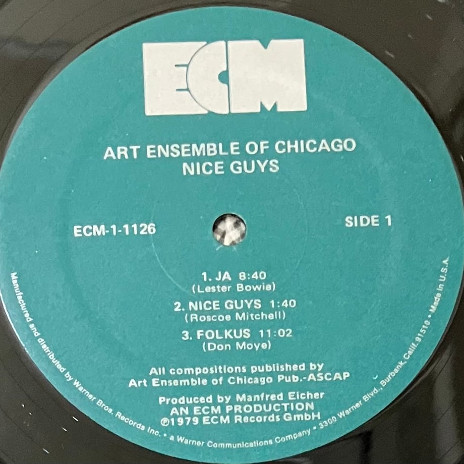 Art Ensemble Of Chicago - Nice Guys [LP][ECM]