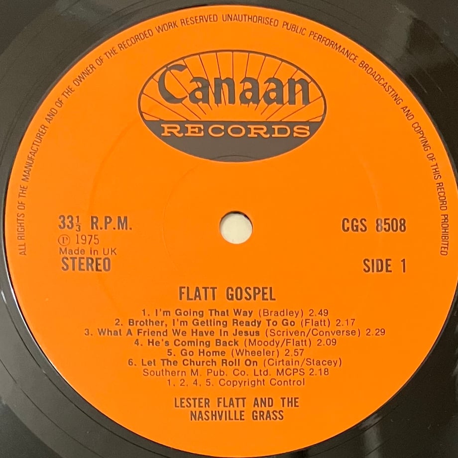 Lester Flatt & The Nashville Grass - Flatt Gosp...