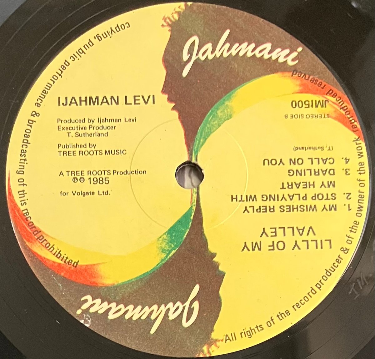 Ijahman - Lilly Of My Valley [LP][Jahmani] (USE...
