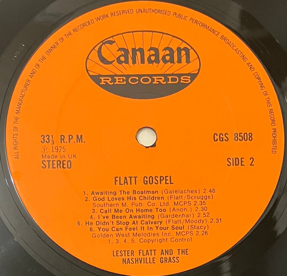 Lester Flatt & The Nashville Grass - Flatt Gosp...