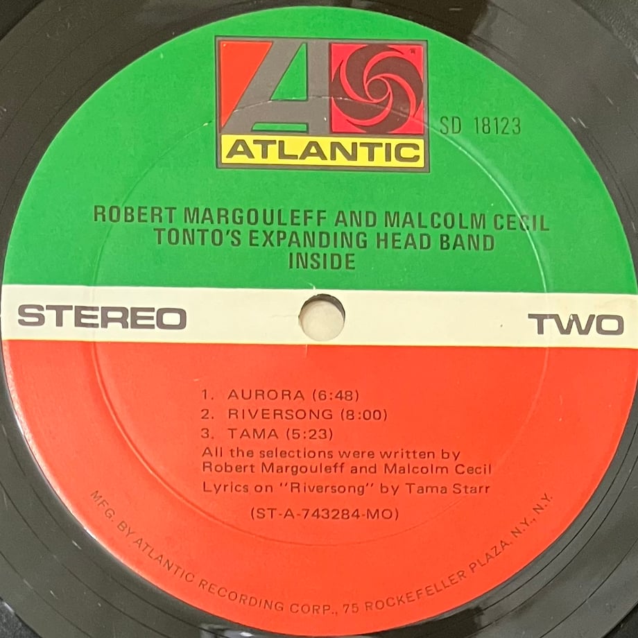 Robert Margouleff And Malcolm Cecil - Tonto's E...