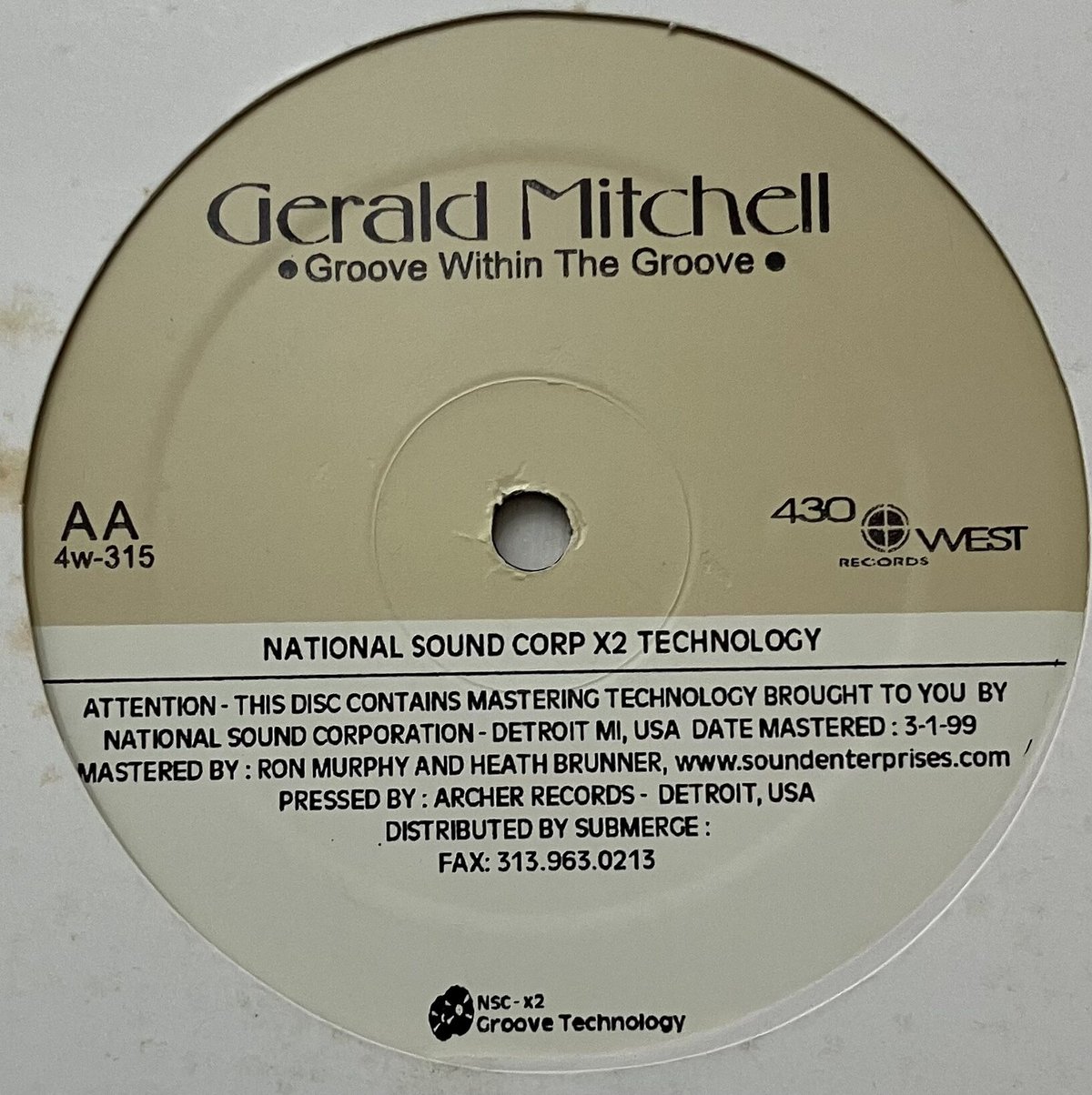 Gerald Mitchell - Groove Within The Groove [12]...
