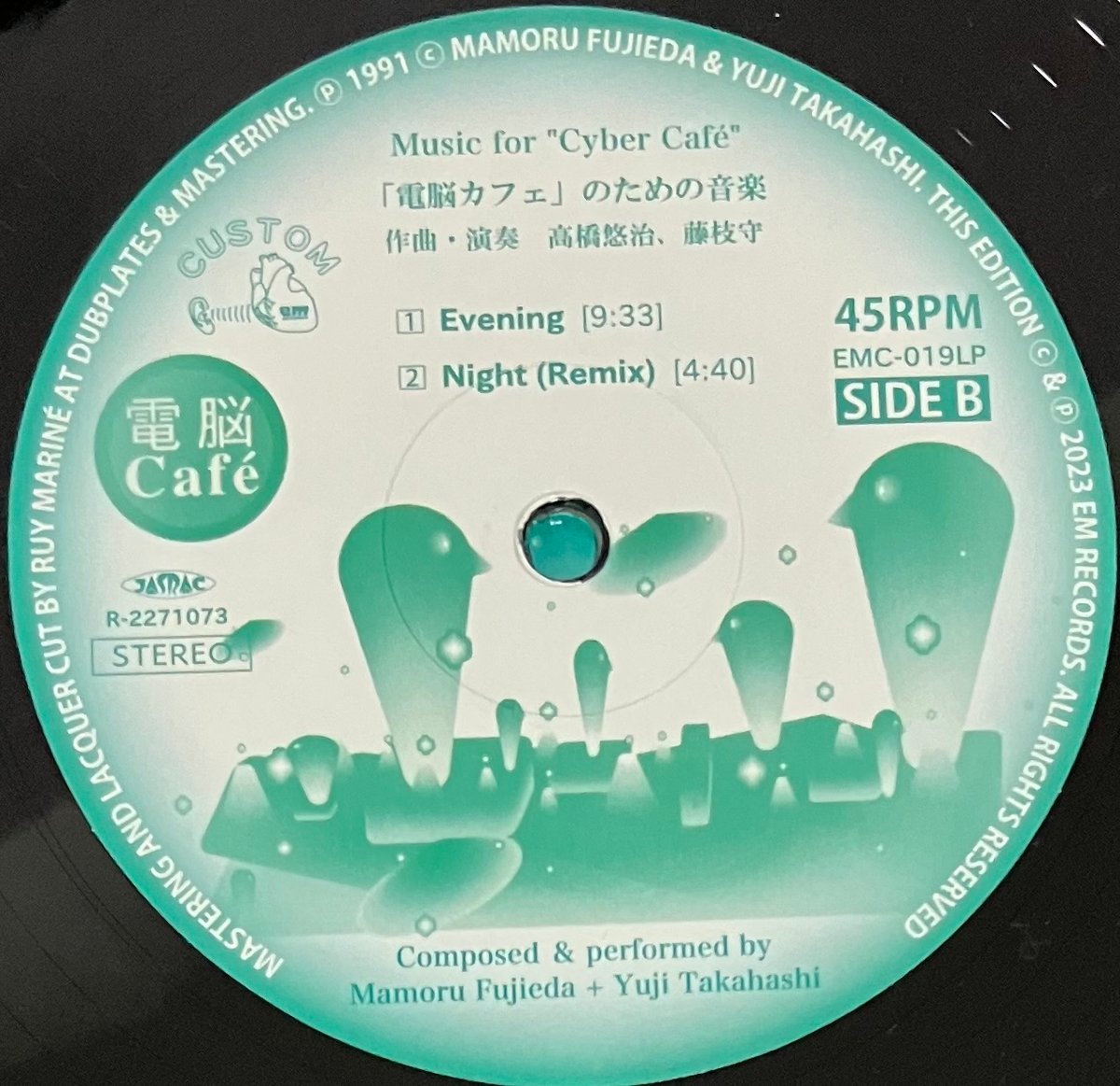 Mamoru Fujieda + Yuji Takahashi - Music for "Cy...