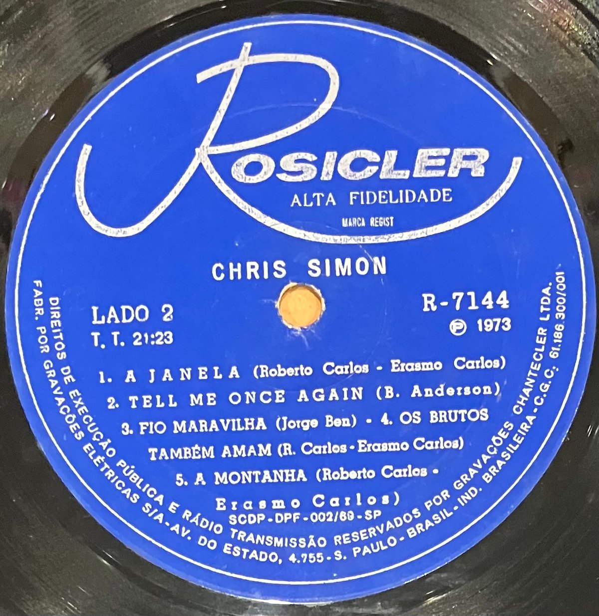 Chris Simon - Chris Simon [LP][Rosicler] (USED)...