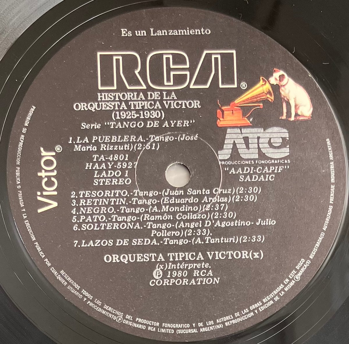 Orquesta Tipica Victor - Historia De La Orquest...