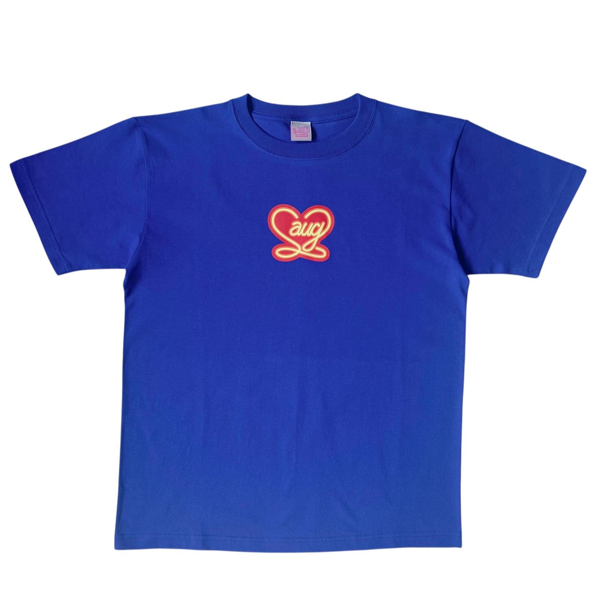 LAUG LOVE LAUG TEE BLUE | LAUG