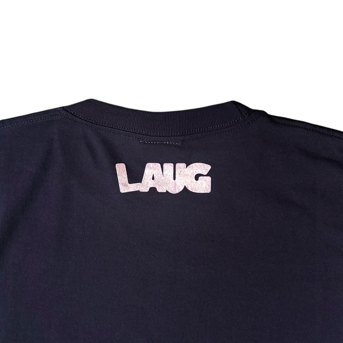 LAUG SHIMPEI COLLAGE TEE NAVY | LAUG