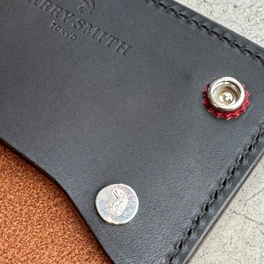 LARRY SMITH SHELL CONCHA CUSTOM TRUCKERS WALLE...