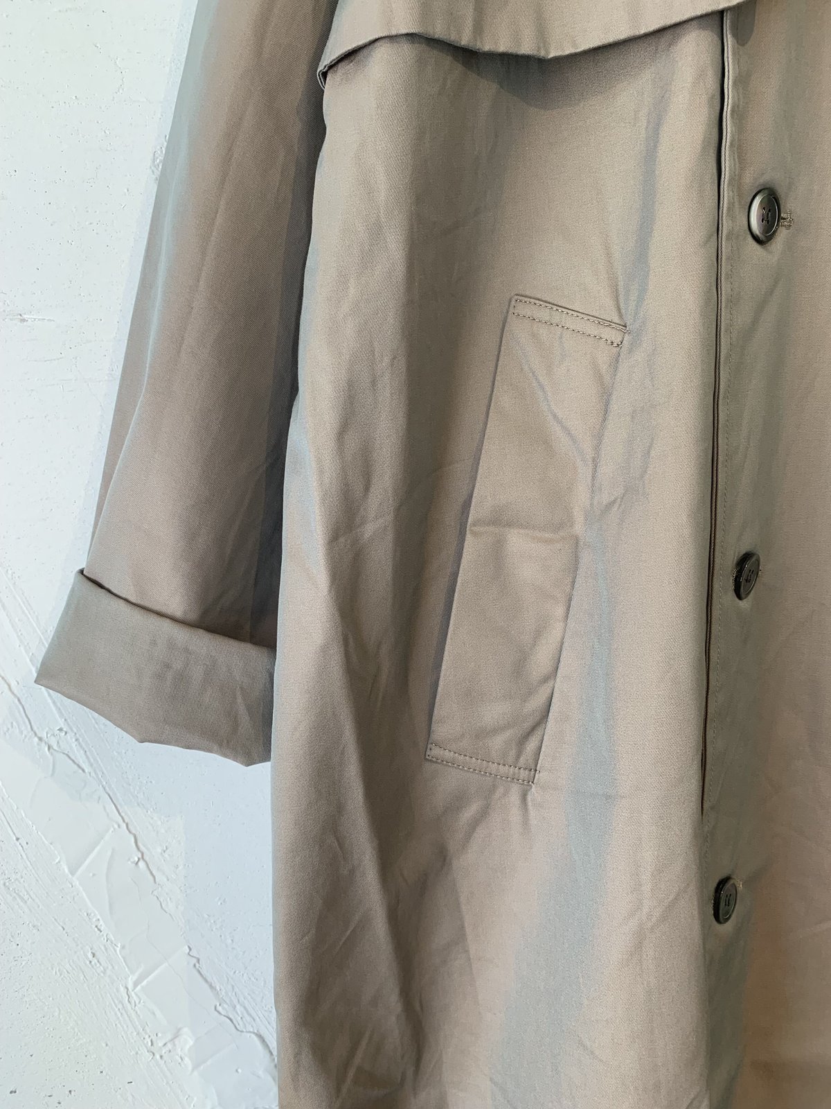 TISSU ハイデンシティ エフォートレストレンチ size3 カーキ TISSU ハイデンシティ エフォートレストレンチ size3 カーキ