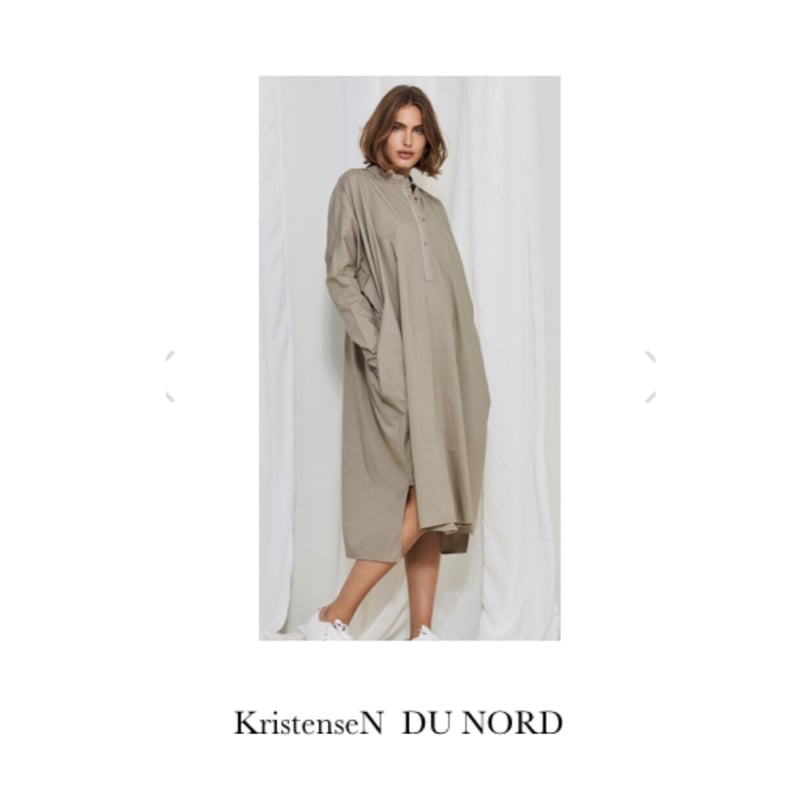 KristenseN DU NORD コットンシャツワンピース D-145 | kanal KristenseN DU NORD コットンシャツワンピース D-145 | kanal