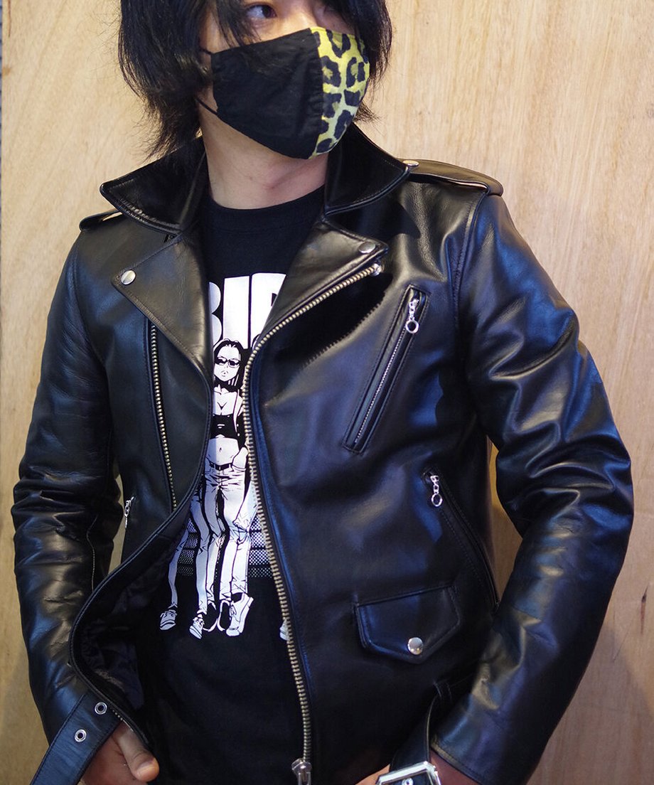 LEATHER JACKET "Howling At The Moon" | R-birth