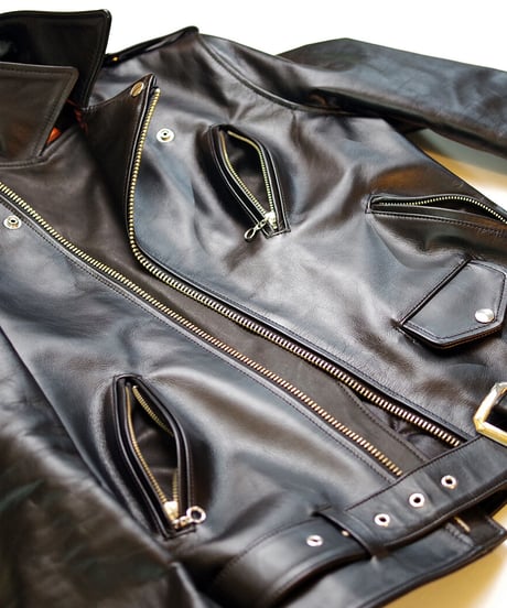 LEATHER JACKET "Howling At The Moon" | R-birth