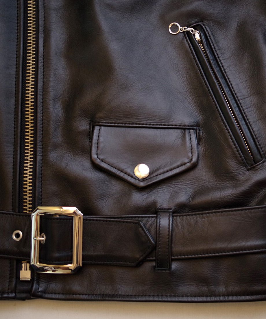 LEATHER JACKET "Howling At The Moon" | R-birth