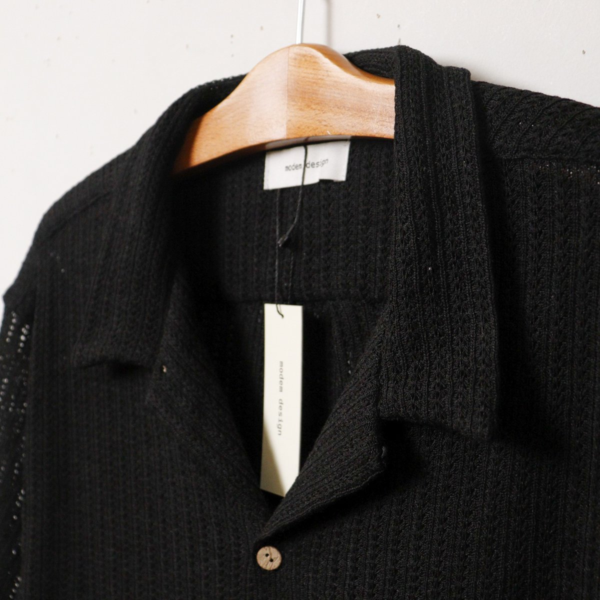 【MEN'S】modem design[モデムデザイン] overdye mesh s/s ...