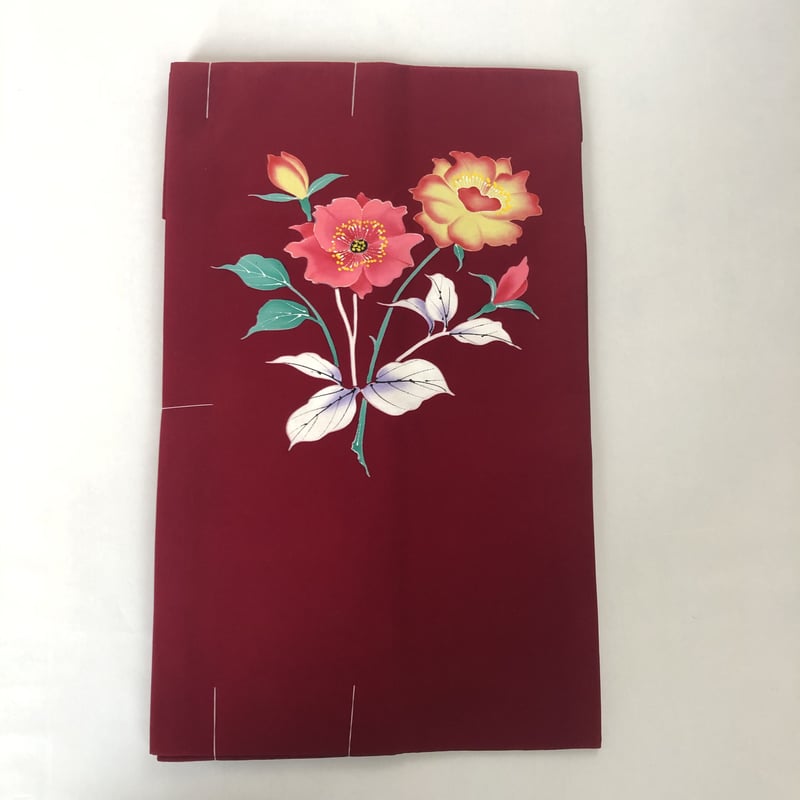 未使用品・しつけ糸付き】名古屋帯 NO-14 エンジ地 | リサイクル 未使用品・しつけ糸付き】名古屋帯 NO-14 エンジ地 | リサイクル