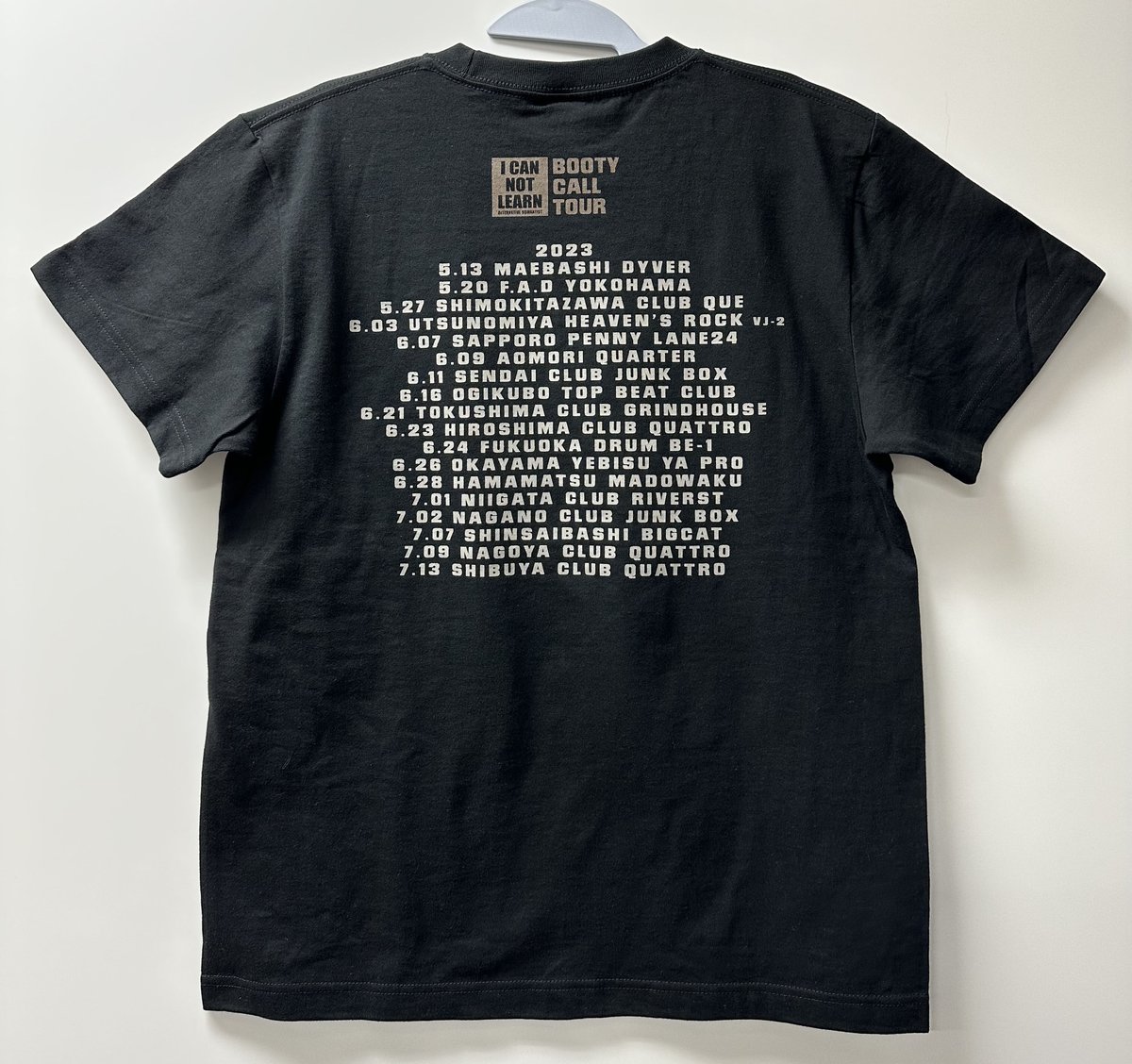 BOOTY CALL TOUR Tシャツ | RED BAT