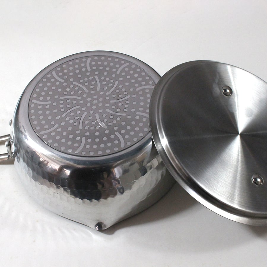 厚板 IH アルミテフロン雪平鍋 20cm TKG | だいどこ道具ツチキリ