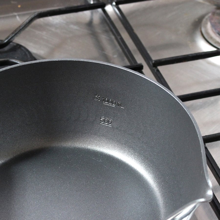 厚板 IH アルミテフロン雪平鍋 20cm TKG | だいどこ道具ツチキリ