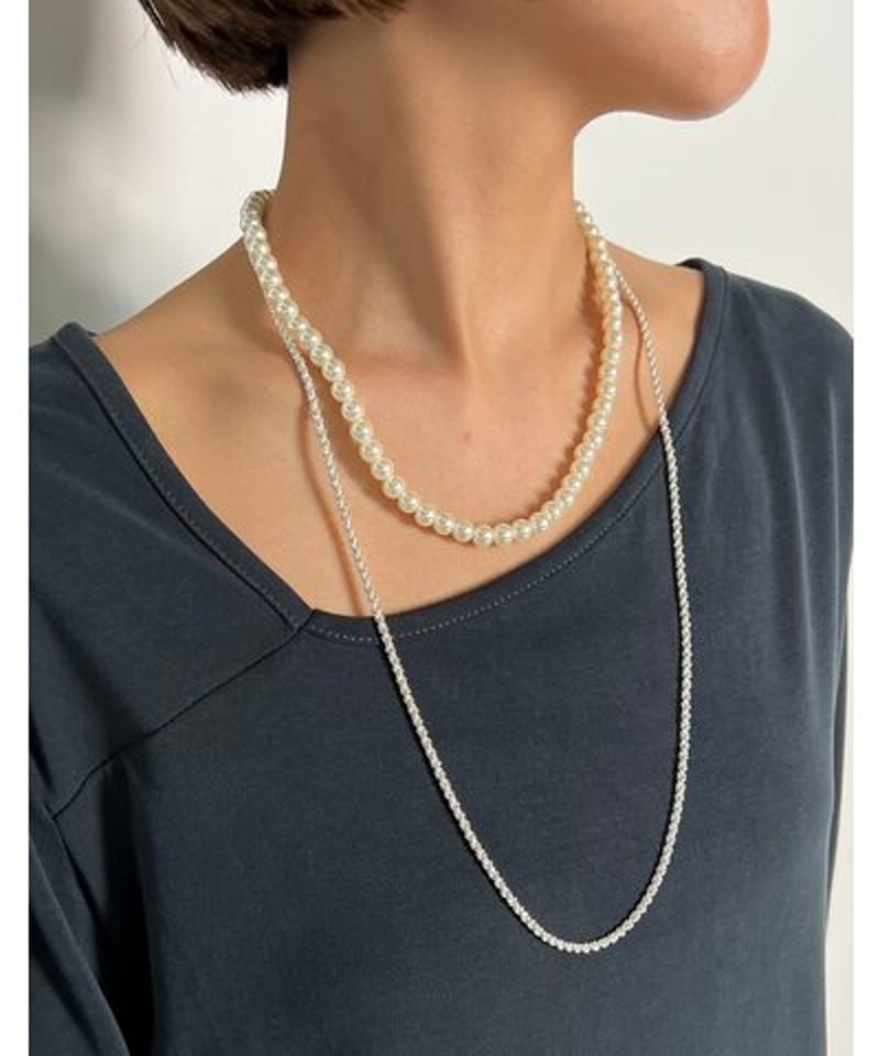 CHIGNON マルチWAYパールチェーンネックレス(0045-367RT) | diam CHIGNON マルチWAYパールチェーンネックレス(0045-367RT) | diam