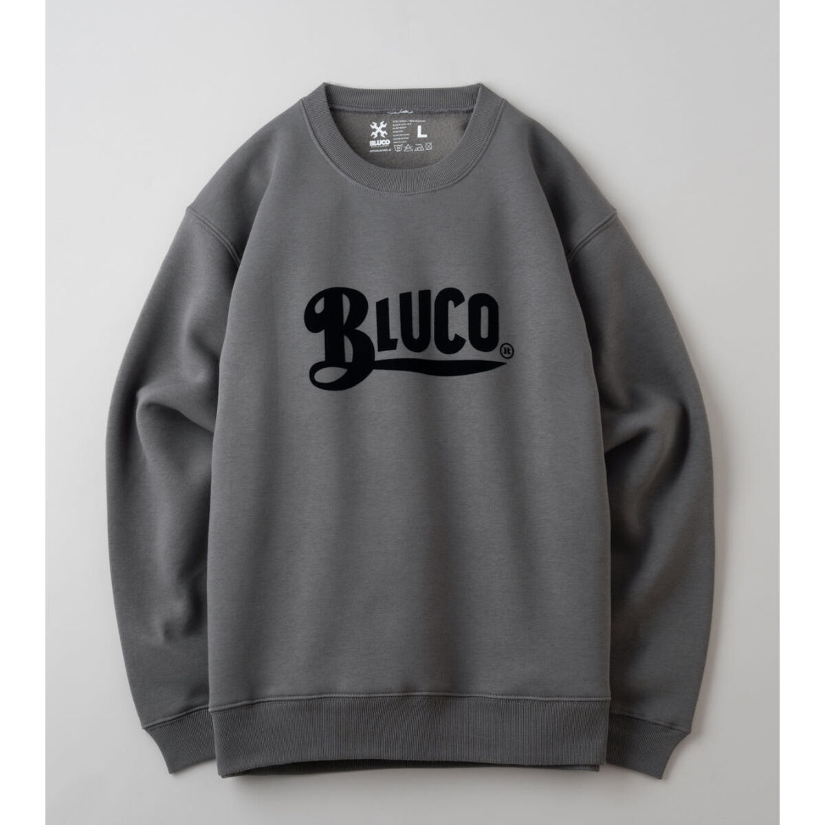 [BLUCO] SWEATSHIRT-Old Logo-( Gray ) | ROCKET H...