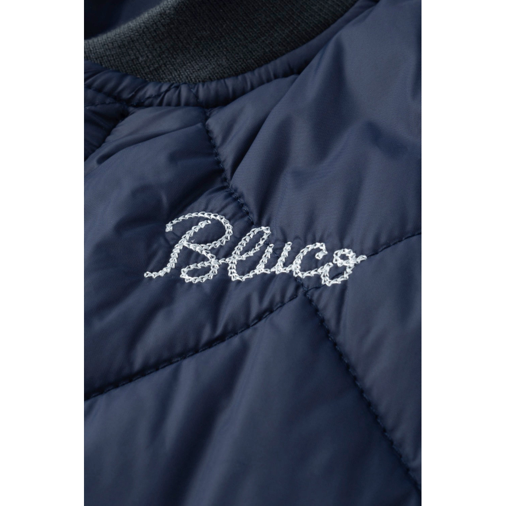 [BLUCO] RIB COLLAR QUILTING VEST( Navy ) | ROCK...