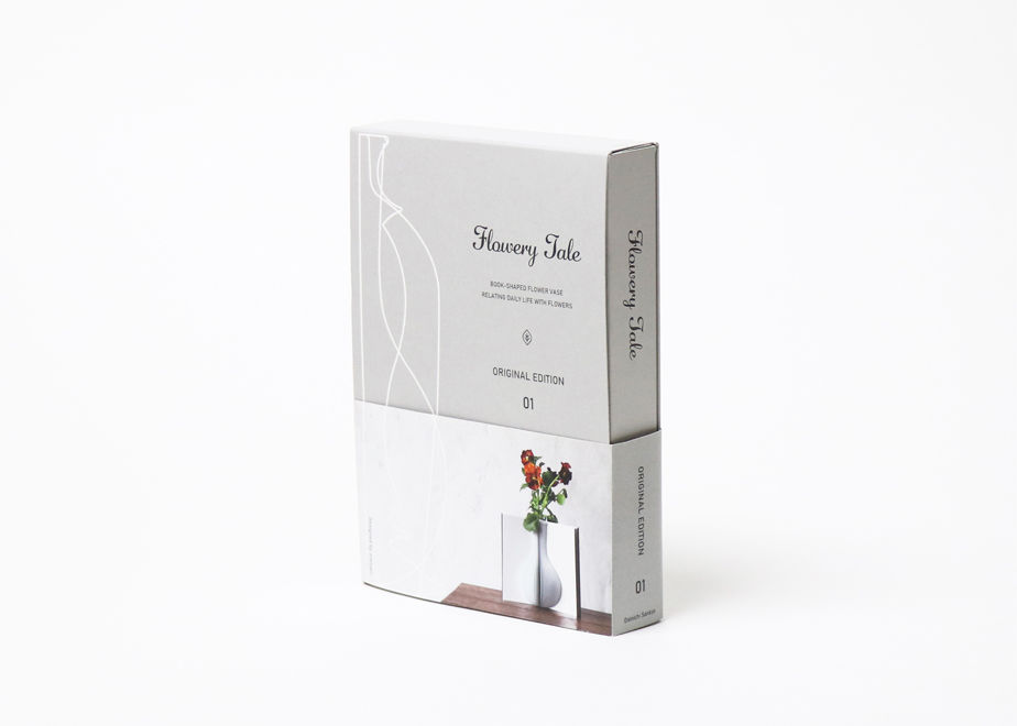 紙の花瓶 『Flowery Tale』 Original Edition 01 ブラック D...