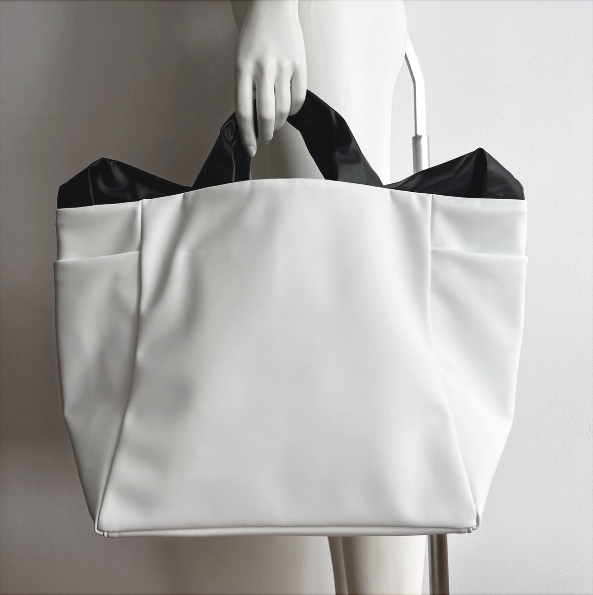 m bag 2way+ Eco White #1311EWH | acrylic