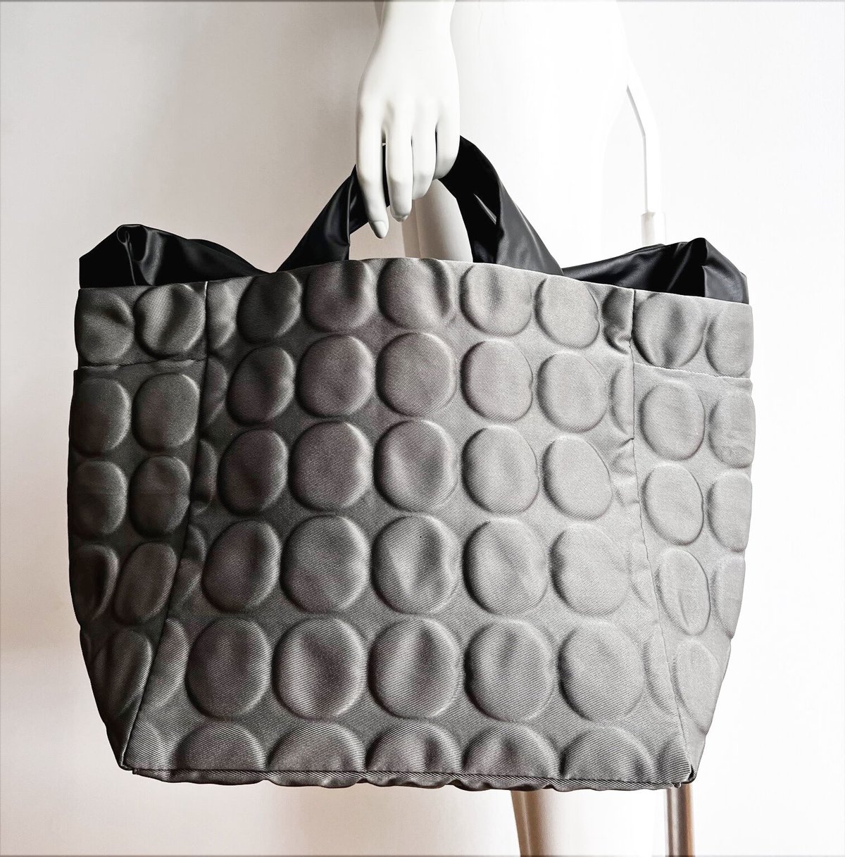 m bag 2way+ DOT Emboss 2 Black,Platinum,Moss,Si...