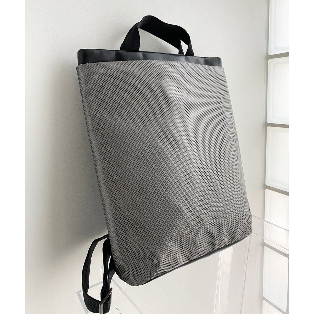 RUCK BAG L RENZ Silver, Silver mesh #1161RZSV,...