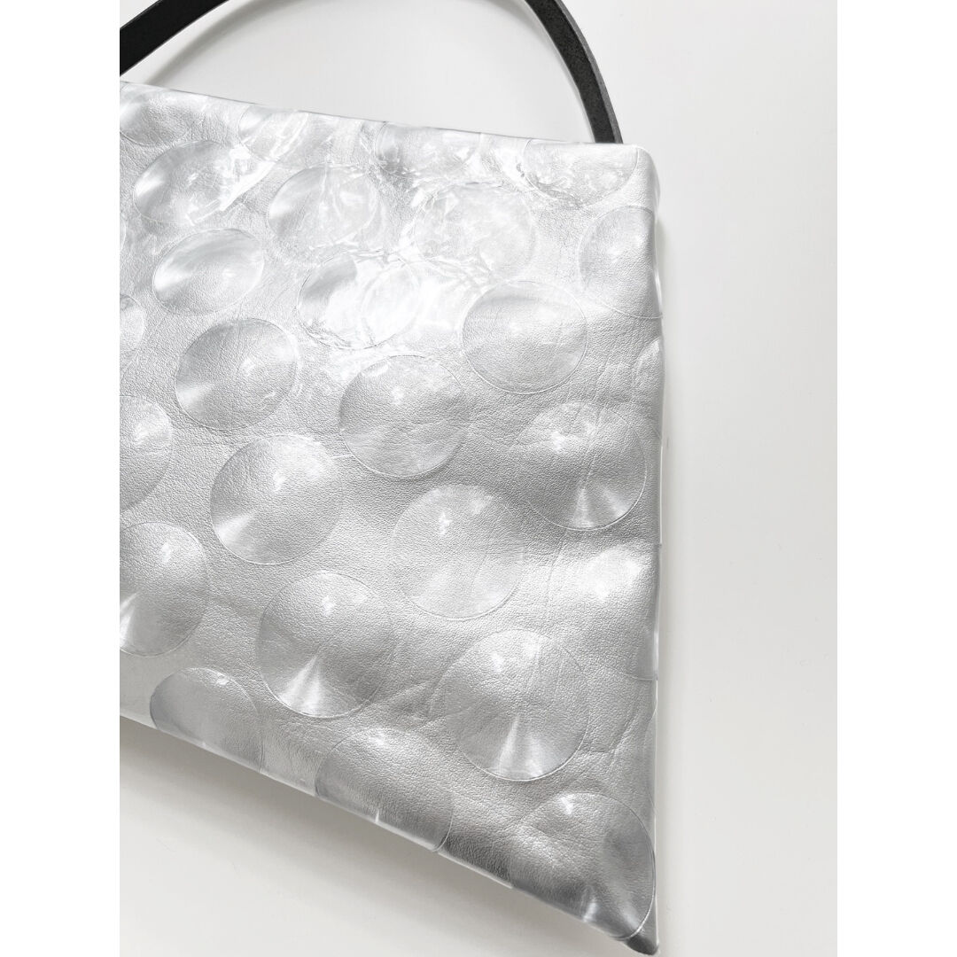 Triangle Bag DOT 3D, DOT Emboss 2 Black, Silve...