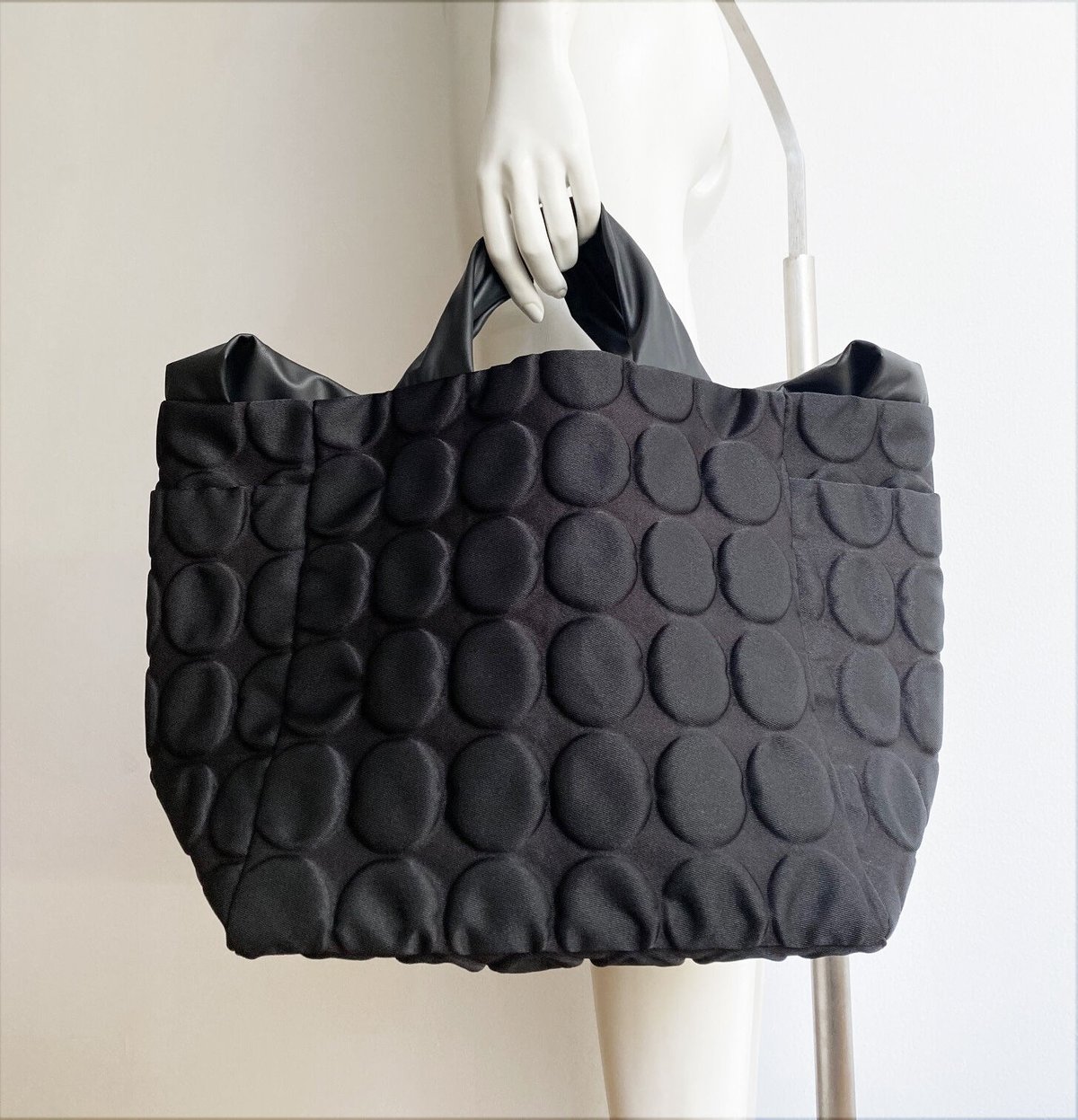 m bag 2way+ DOT Emboss 2 Black,Platinum,Moss,Si...