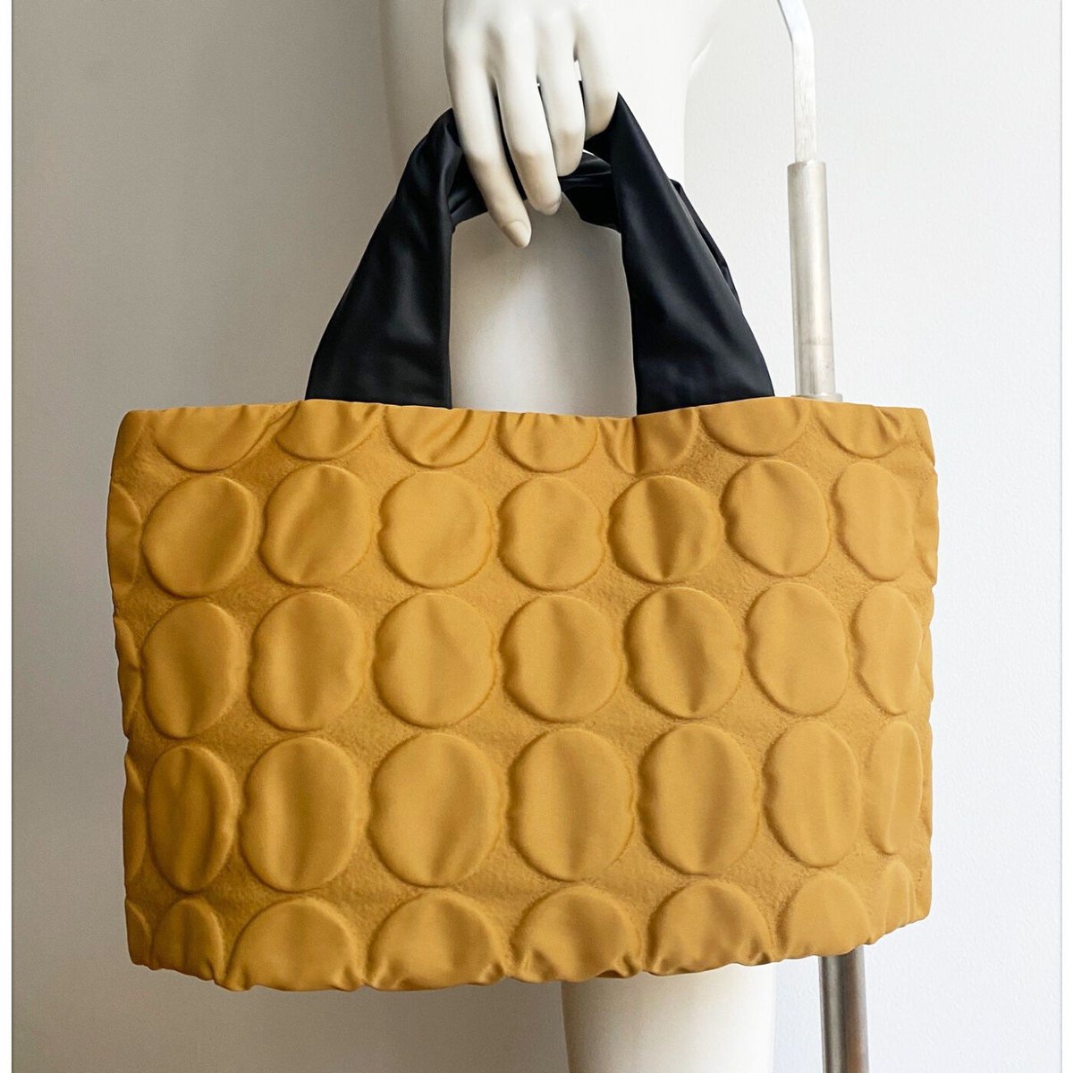 Hand Bag 2way DOT Emboss Fox #1179DEFO | acrylic