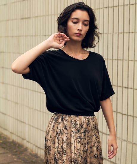 Windy Rose Pleated Skirt | L'UNE