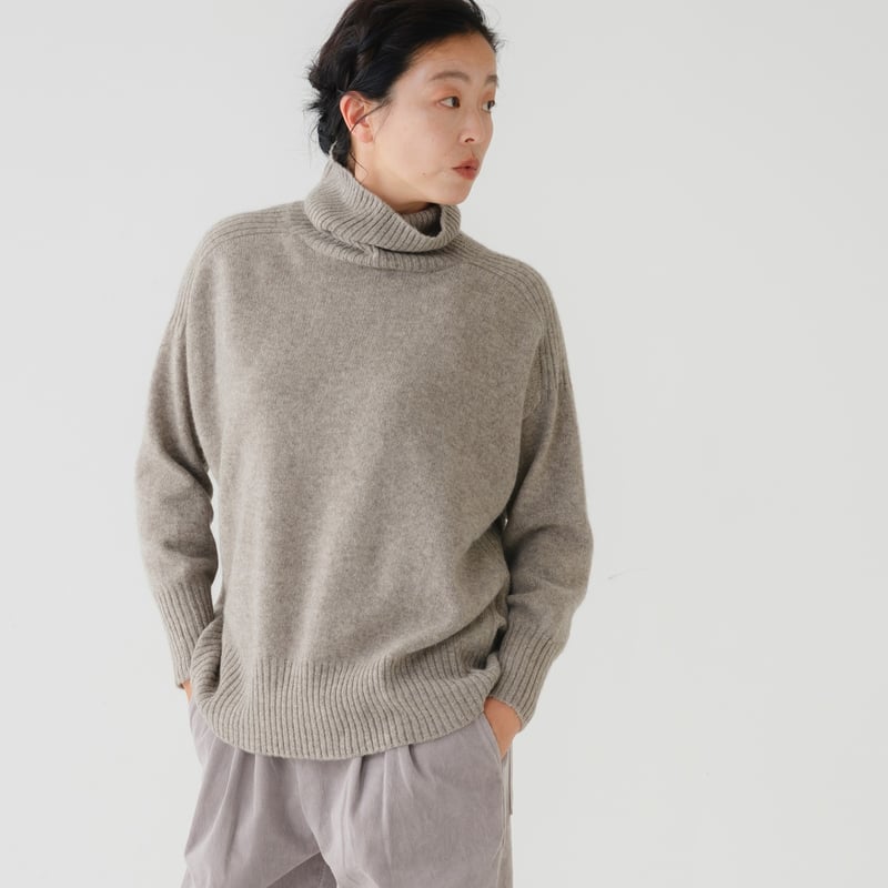 CA&Co. YAK スクエア タートルネックセーター | short finger CA&Co. YAK スクエア タートルネックセーター | short finger