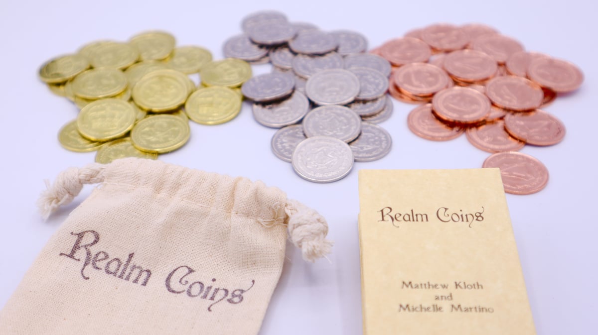 レルムコイン/Realm Coins(75枚セット) | りば工房｜ボードゲームグッズの通販専門店